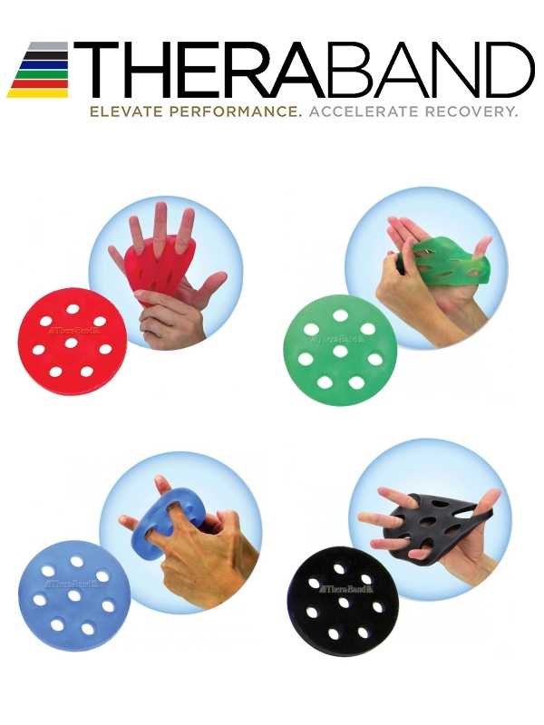 Thera-Band Progressive Hand Xtrainers Beginner - El Egzersiz Lastiği
